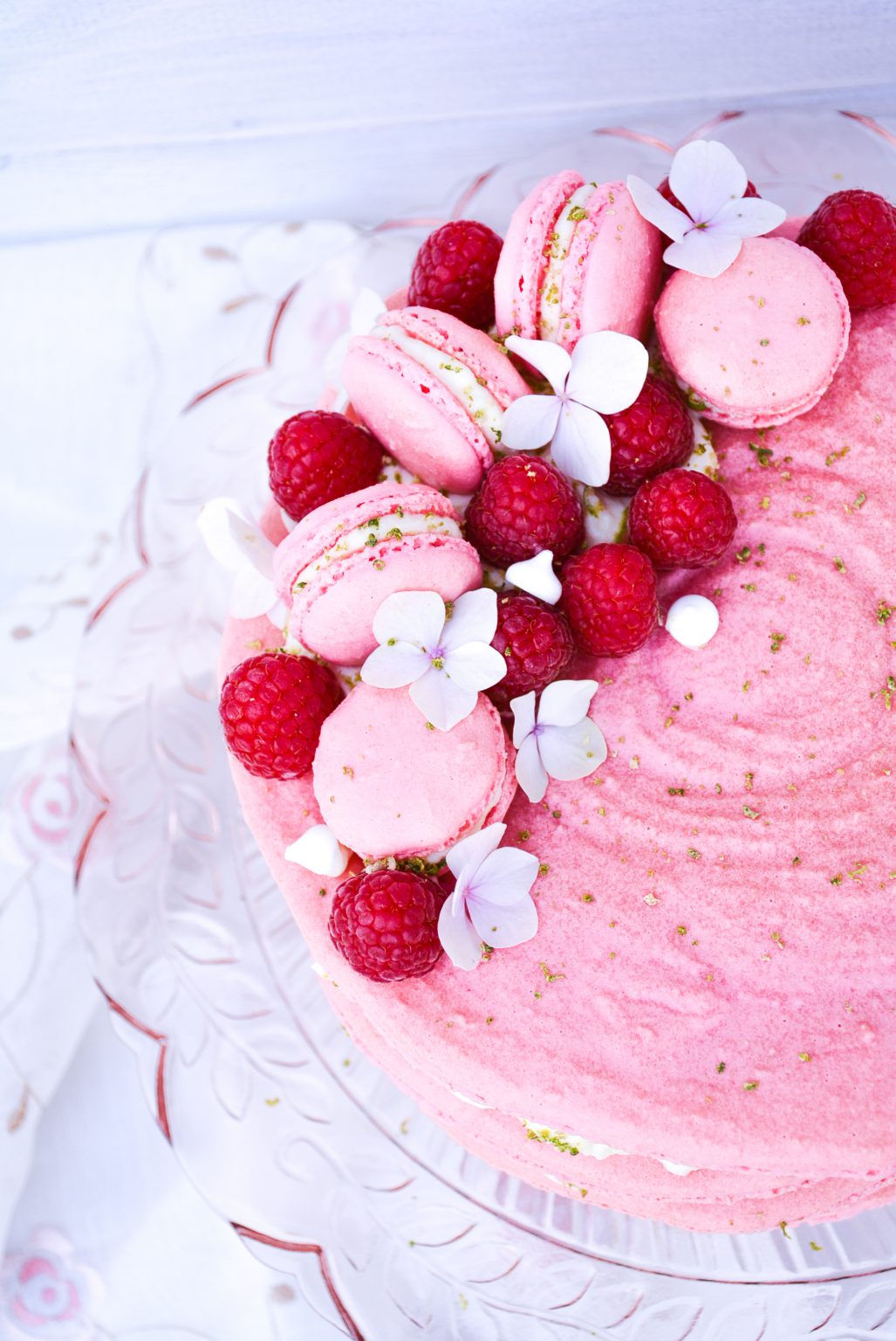 Tort Macarons cu zmeură și mascarpone - Adi Hădean