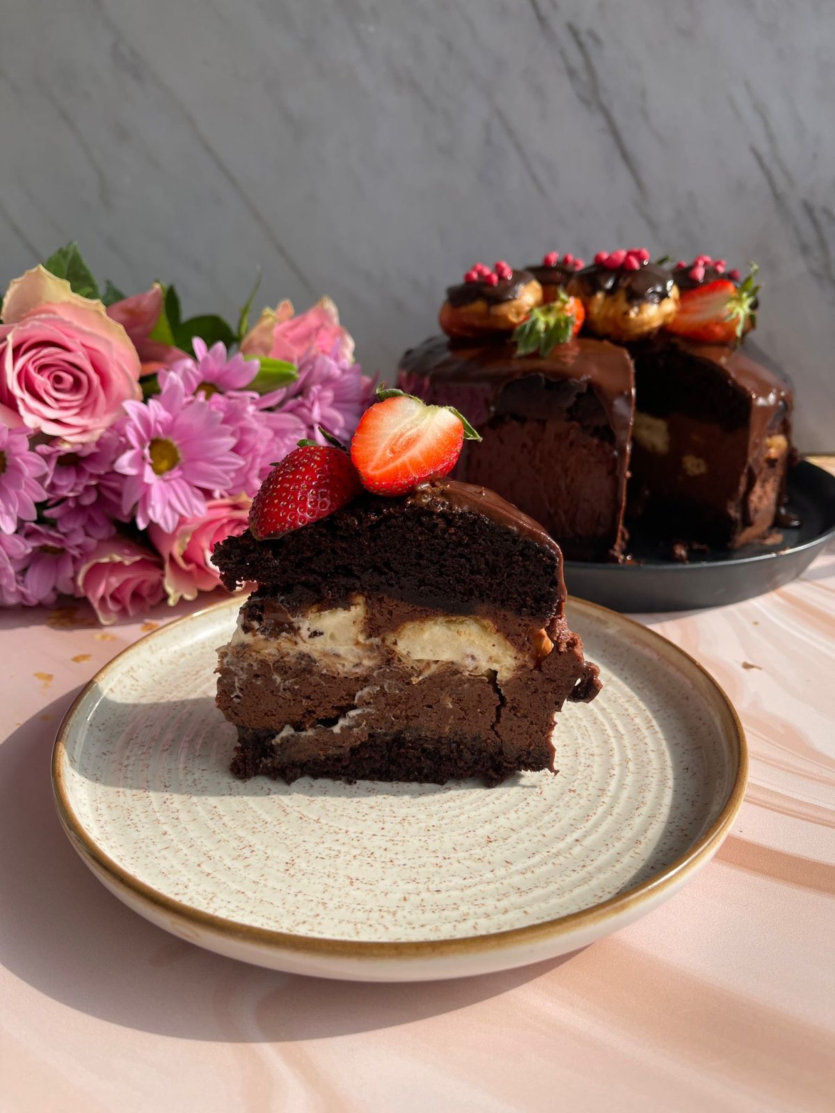 Tort Profiterol - desert aniversar - Adi Hădean